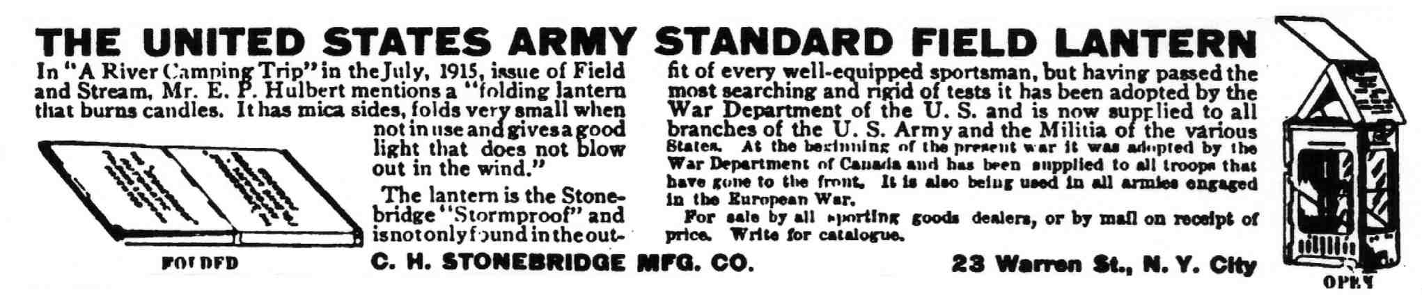 Stonebridge Folding Lantern | Honorable Outfitters